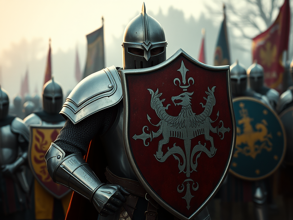 1- Le blason héraldique,un héritage fascinant & historique